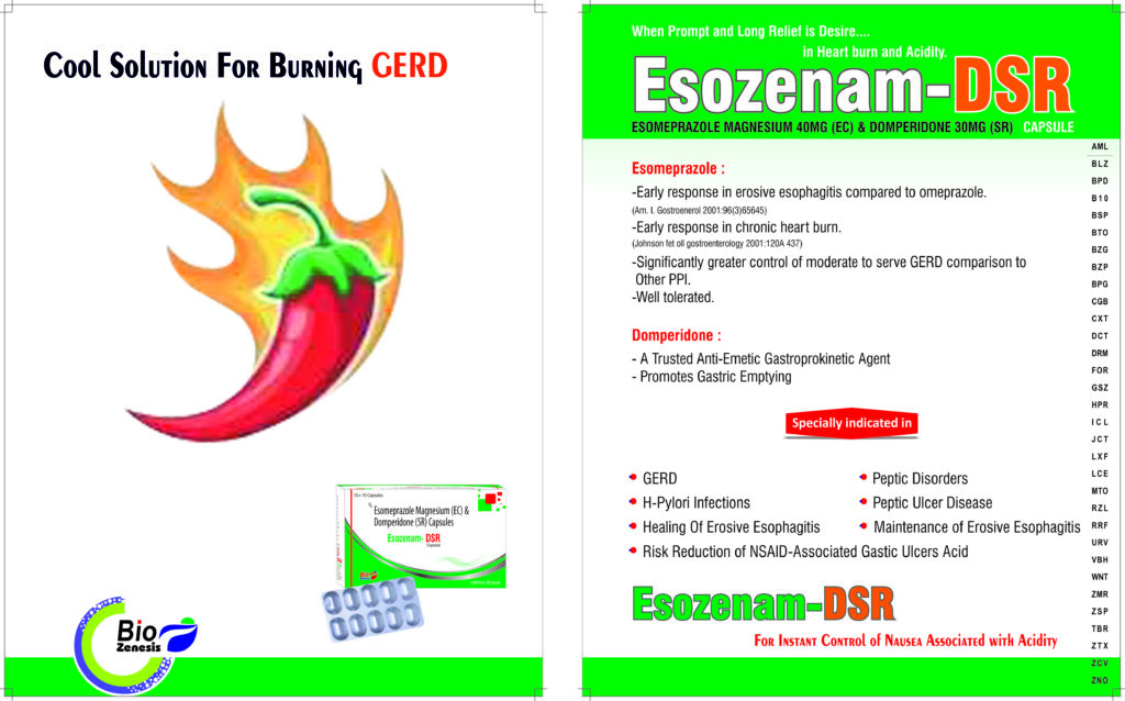 ESOZENAM-DSR CAP – Biozenesis